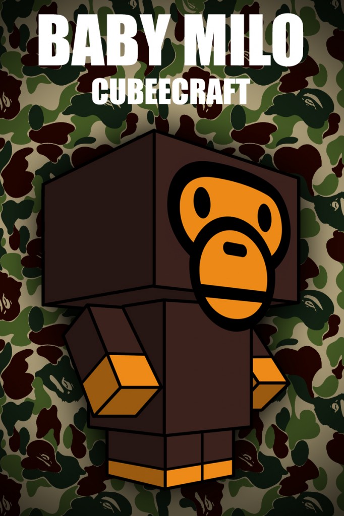 BAPEINFO.com | BABY Milo CubeCraft Figure